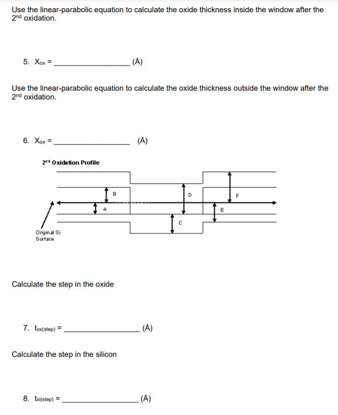 Use the linear-parabolic equation to calculate the | Chegg.com