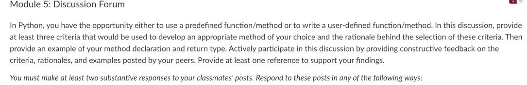 Solved provide an example of your method declaration and | Chegg.com