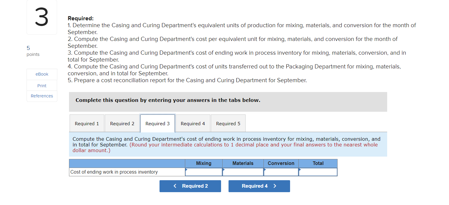 Solved Required: 1. Determine the Casing and Curing | Chegg.com
