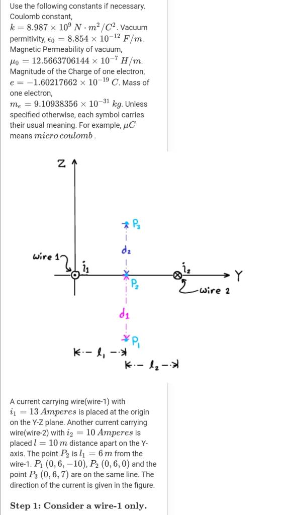 Solved consider both wires all the necessary components | Chegg.com