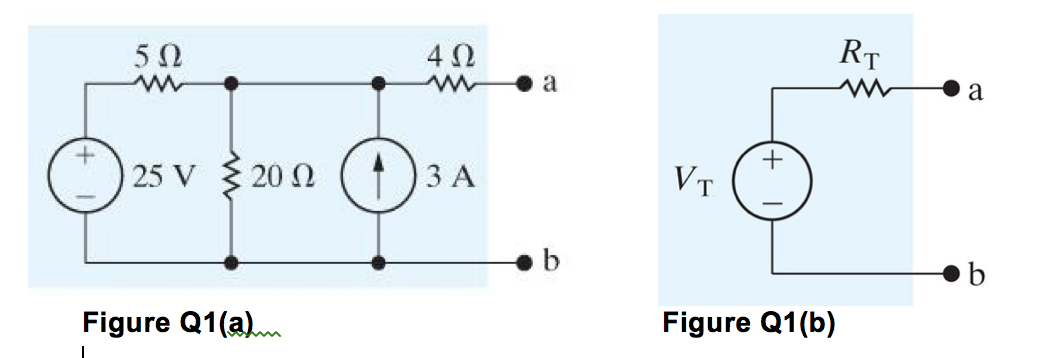 Solved Figure Q1(a) shows a multi-source DC circuit, which | Chegg.com