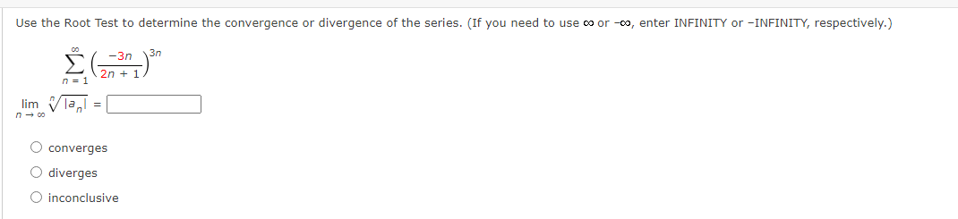 Solved INFINITY or-INFINITY, respectively.) | Chegg.com