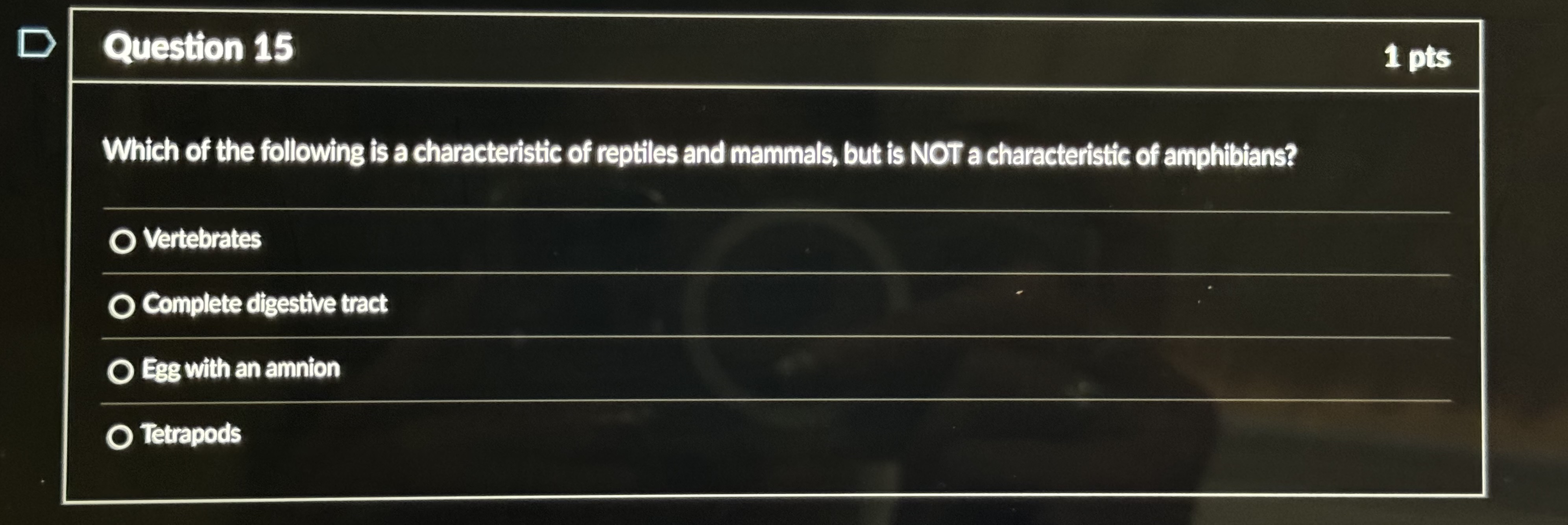 Solved Question 15Which of the following is a characteristic | Chegg.com
