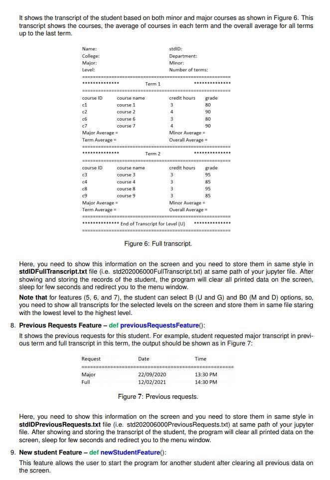 Solved Develop a menu driven complete program that can | Chegg.com
