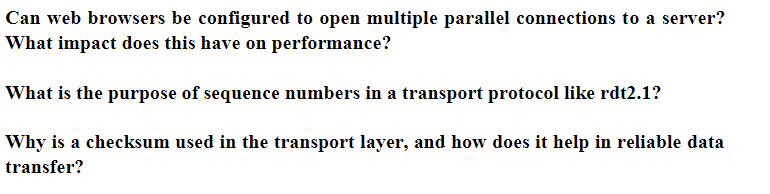 Solved Can web browsers be configured to open multiple | Chegg.com