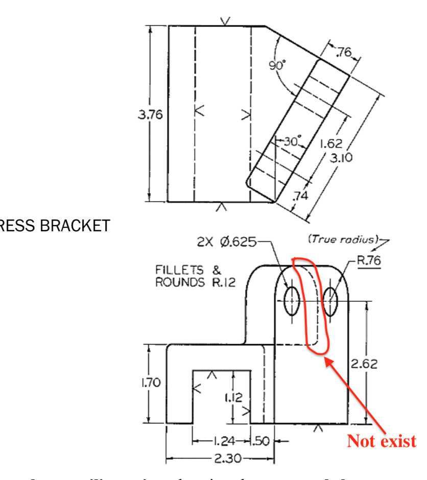 Draw only the necessary views of the V-Block, | Chegg.com