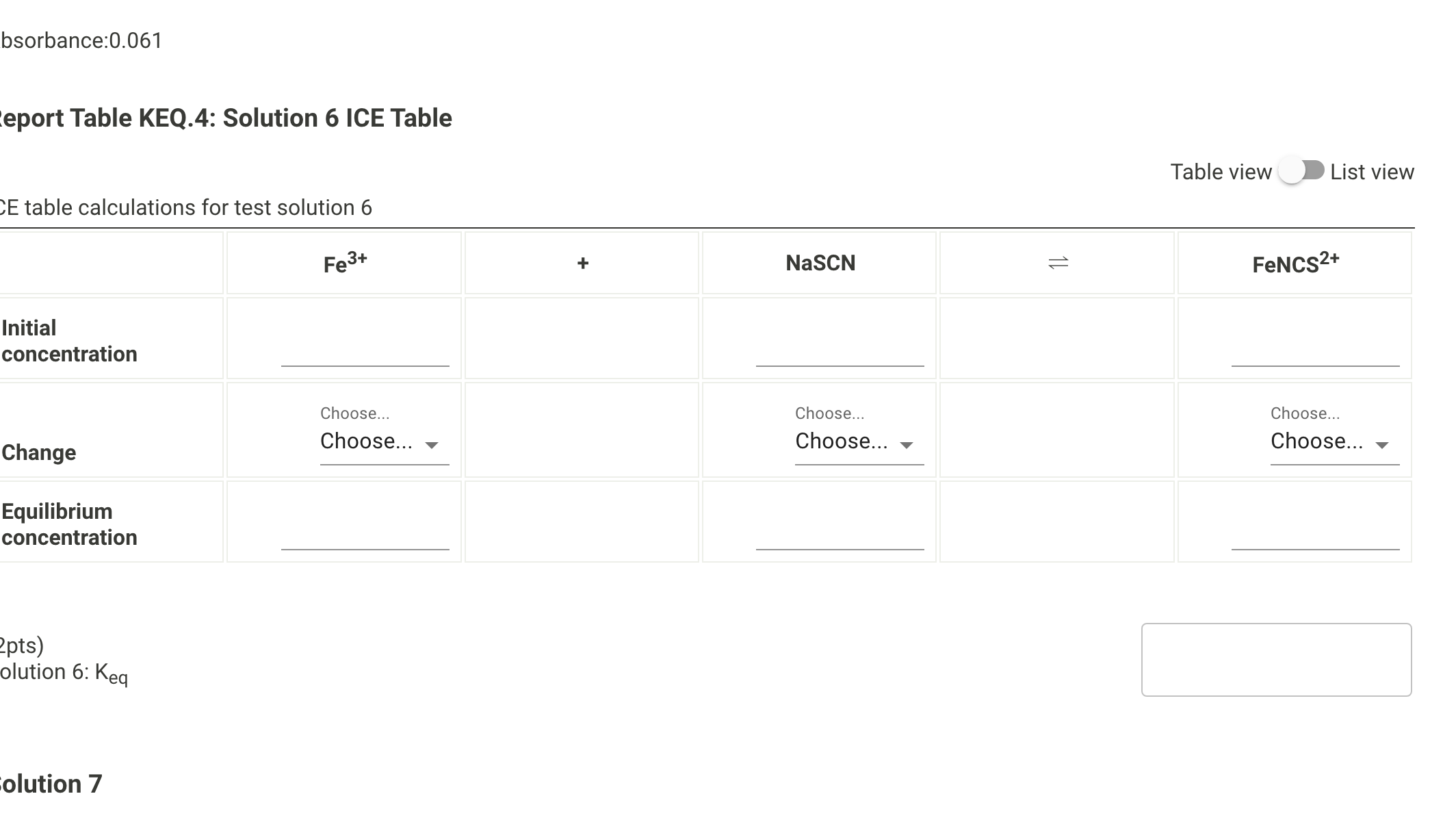 Solved Please help solve the ICE table. The first few images | Chegg.com