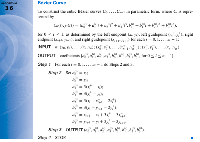 Use the BezierCurve function in Mathematica or use | Chegg.com