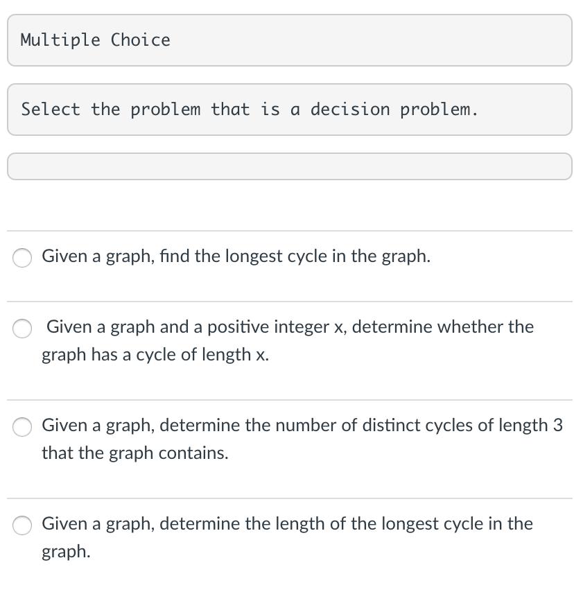 Solved Select the function that is not 2(n?) nlogn +3n2 2n | Chegg.com