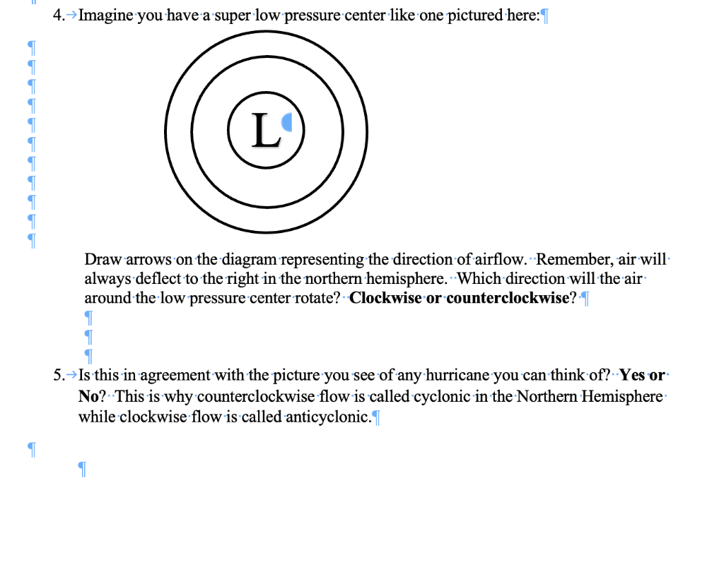 Solved Global Atmospheric Circulation Below is an idealized | Chegg.com