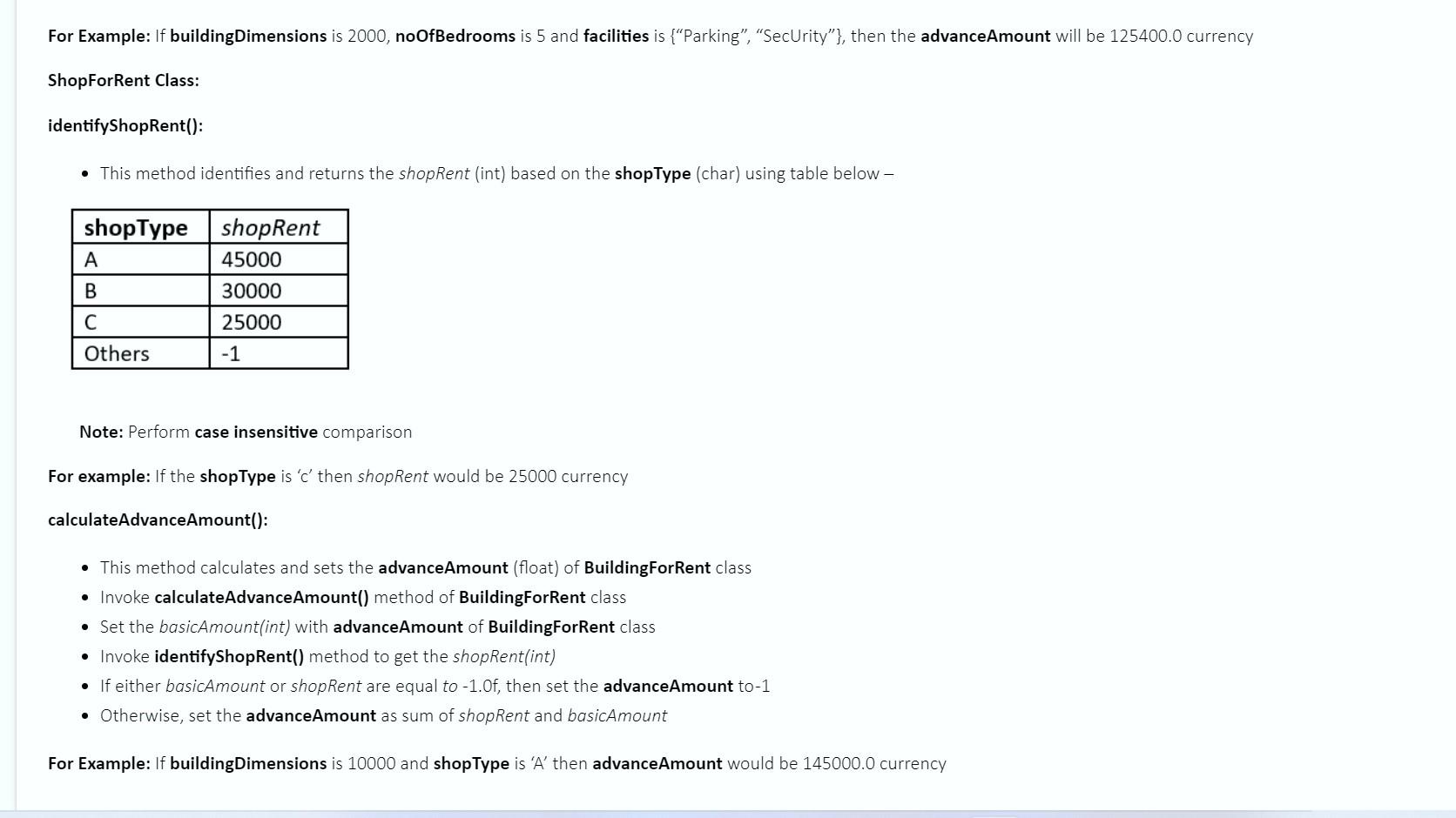 Solved import java.util.Arrays; class BuildingForRent { | Chegg.com