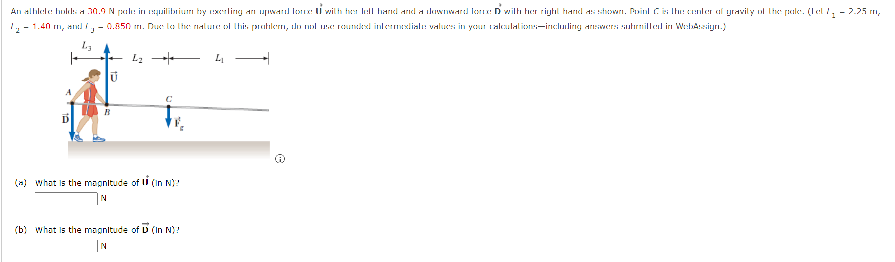 Solved Due to the nature of this problem, do not use rounded | Chegg.com