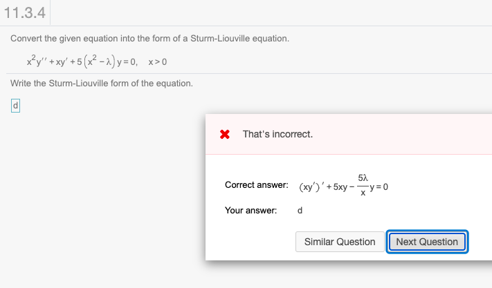 Solved Convert the given equation into the form of a | Chegg.com