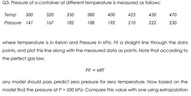 Solved Using MatLab Extrapolation technique.(got cut | Chegg.com Solved Using MatLab Extrapolation technique.(got cut | Chegg.com