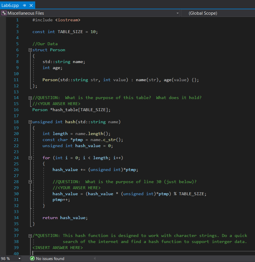 Solved WN 0 0 int age; Lab6.cpp + x Miscellaneous Files | Chegg.com