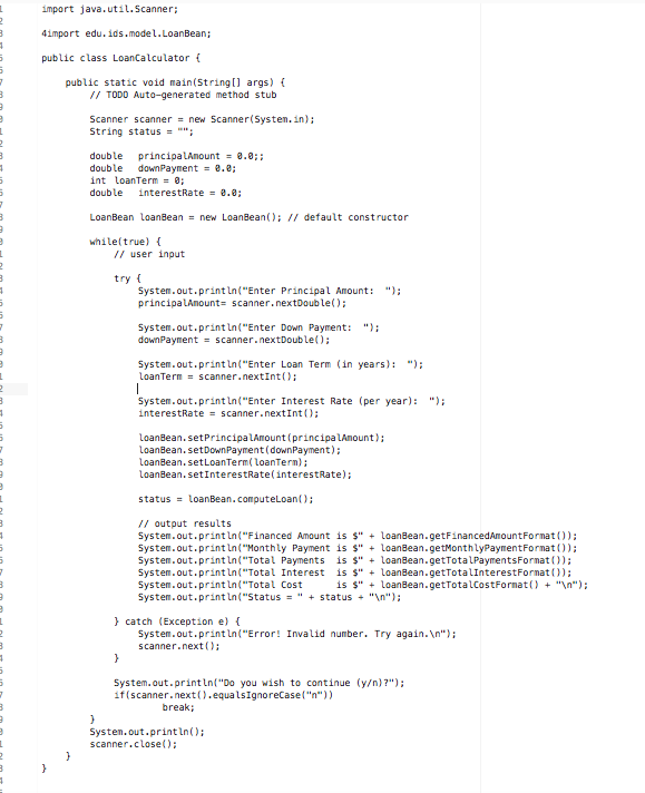 Solved import java.util.Scanner: import | Chegg.com