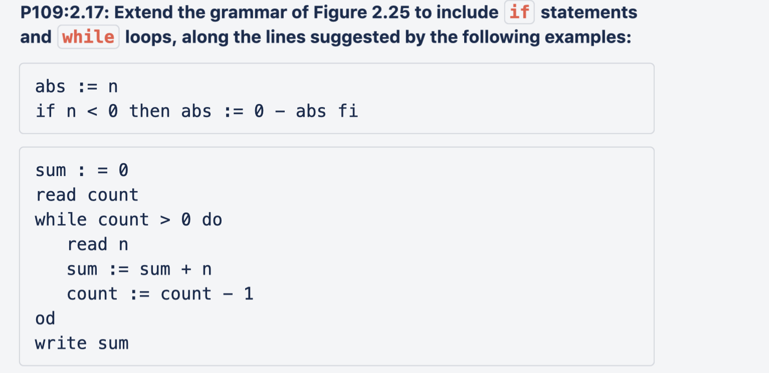 Solved P108:2.12 (a & b only): Consider the following | Chegg.com