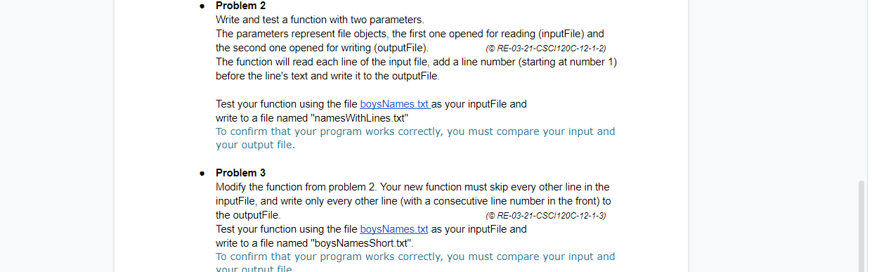 Solved in python | Chegg.com