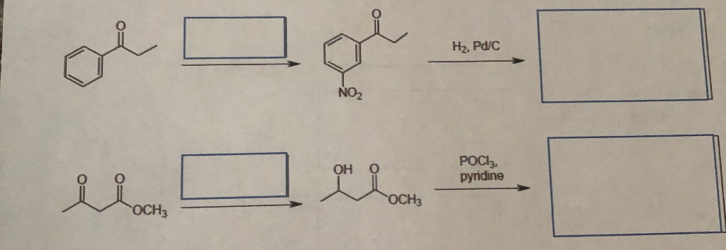 Solved Fill in the blank with the correct product or reagent | Chegg.com