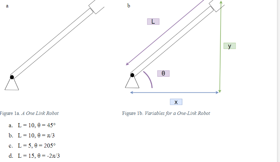 Solved Problem 3 (10 pts)One of the simplest robots an | Chegg.com