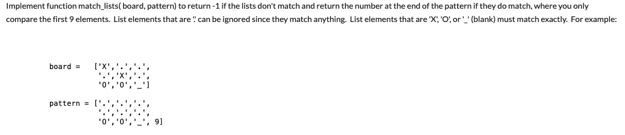 Solved The Problem: The next step in our Tic Tac Toe game is | Chegg.com