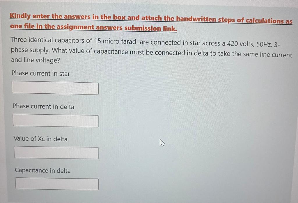 Solved Kindly enter the answers in the box and attach the | Chegg.com