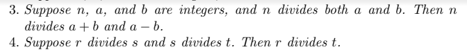 Solved 3. Suppose n, a, and b are integers, and n divides | Chegg.com