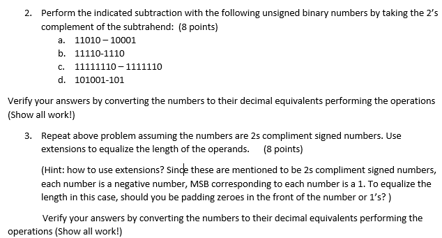Solved I've done number 2. So you don't need to do number 2. | Chegg.com