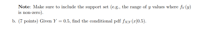 Solved = (15 points) Two continuous random variables. Let X | Chegg.com