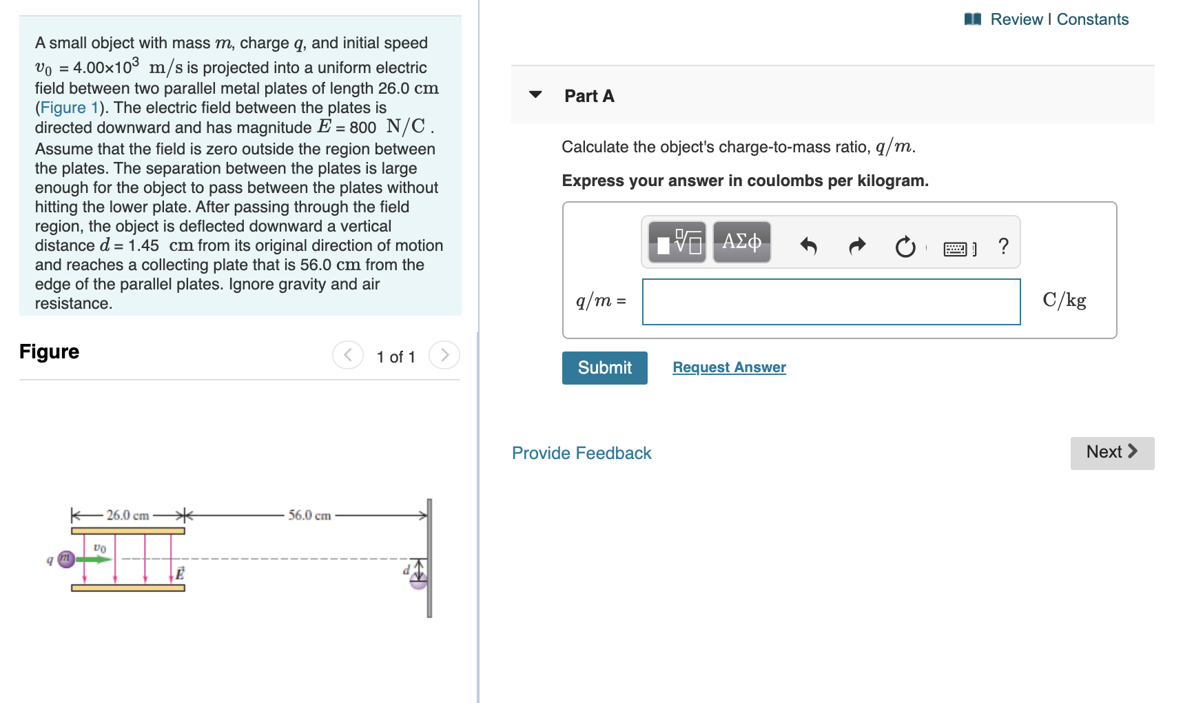 Solved Review | Constants Part A Calculate the object's | Chegg.com