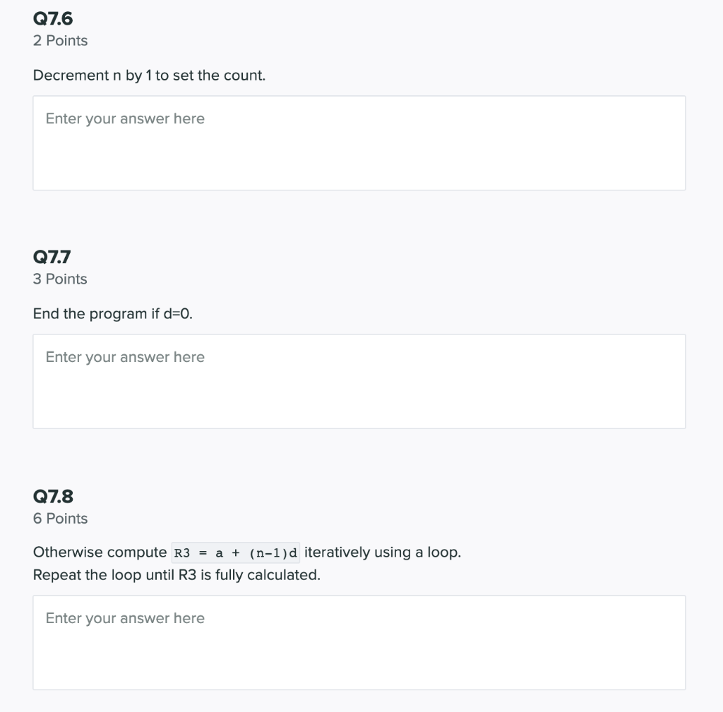 Solved Q7 Hack machine language 24 Points An arithmetic | Chegg.com