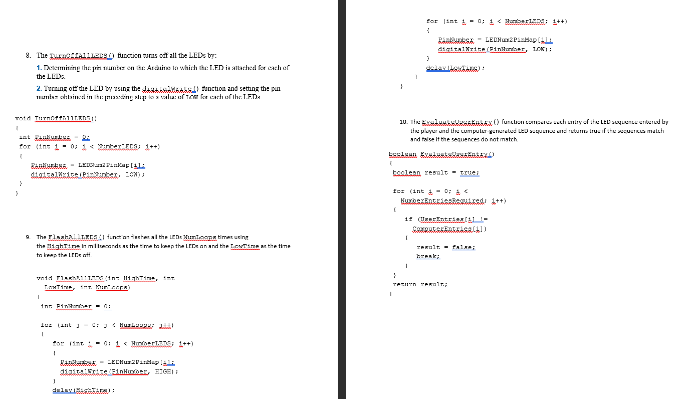 Hello, I need help to create a game using the Elegoo | Chegg.com