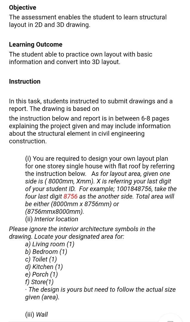 Draw it in format dwg. (AutoCad), Scale 1.1, Page | Chegg.com