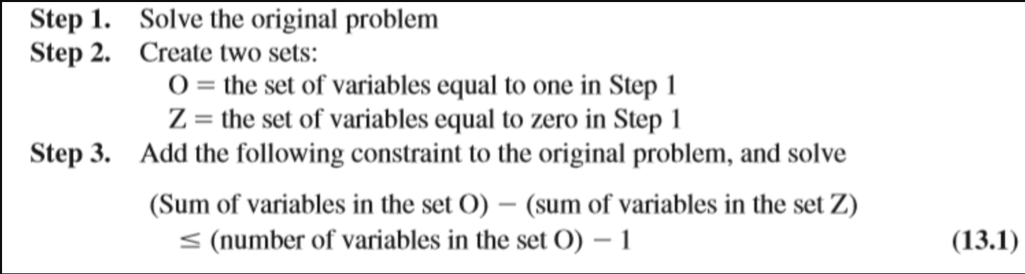Solved Problem 13-10 Algo (Generating Alternatives in Binary | Chegg.com