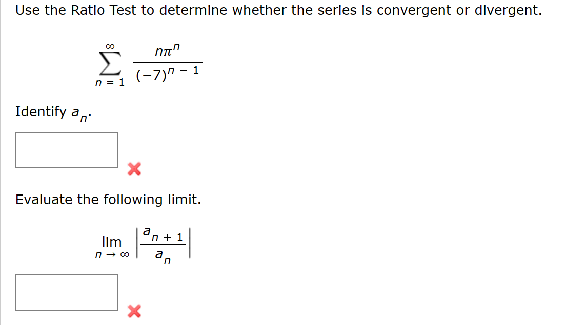 Solved Use the Ratio Test to determine whether the series is | Chegg.com