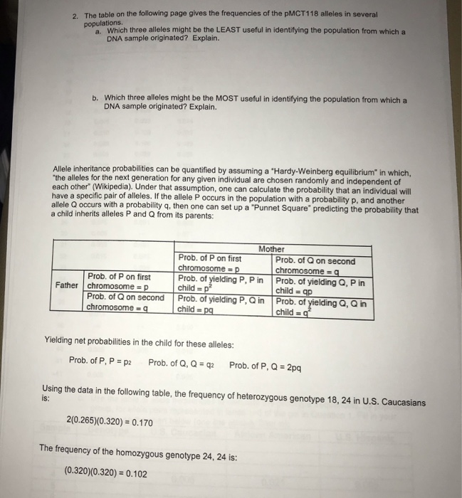 Solved Signature: Printed Name: Part I: Background | Chegg.com