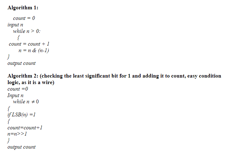 Solved Problem 2: Design the circuit to check if the input | Chegg.com