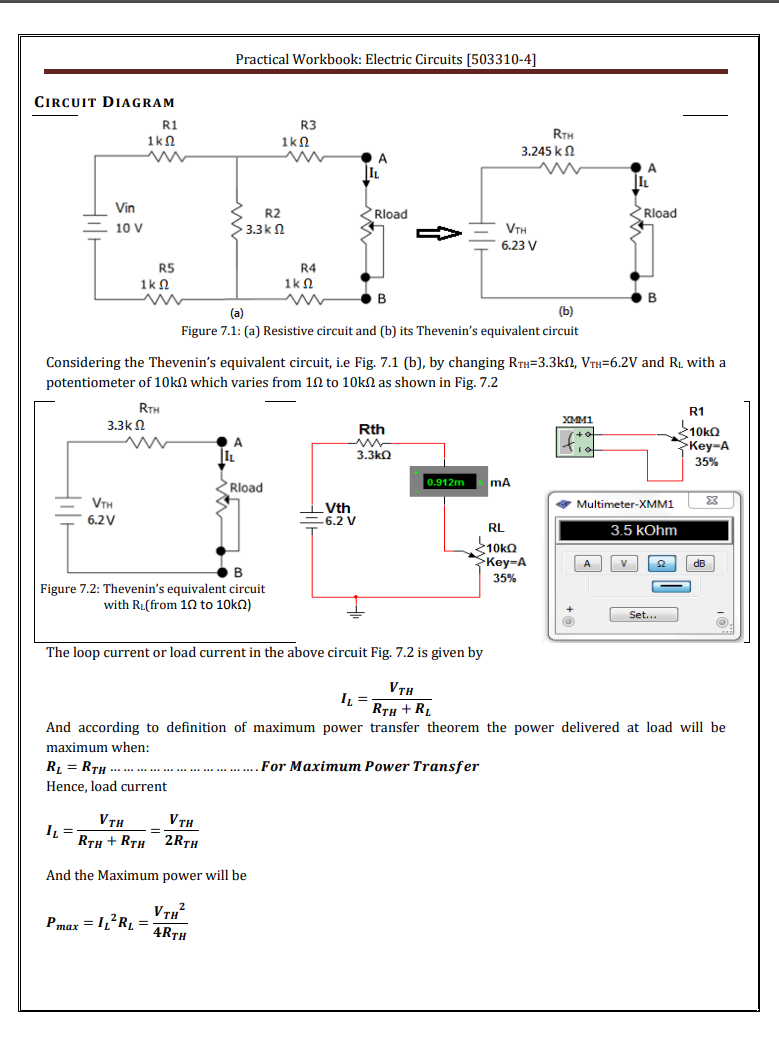 Solve this experiment using Multisim with attached | Chegg.com Solve this experiment using Multisim with attached | Chegg.com