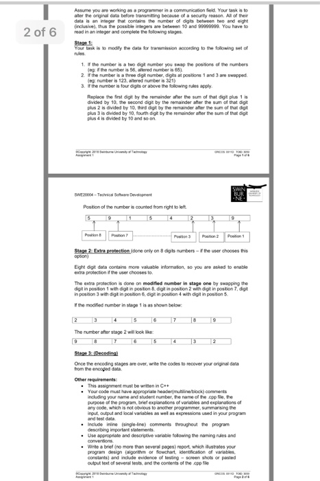 Solved Assume you are working as a programmer in a | Chegg.com