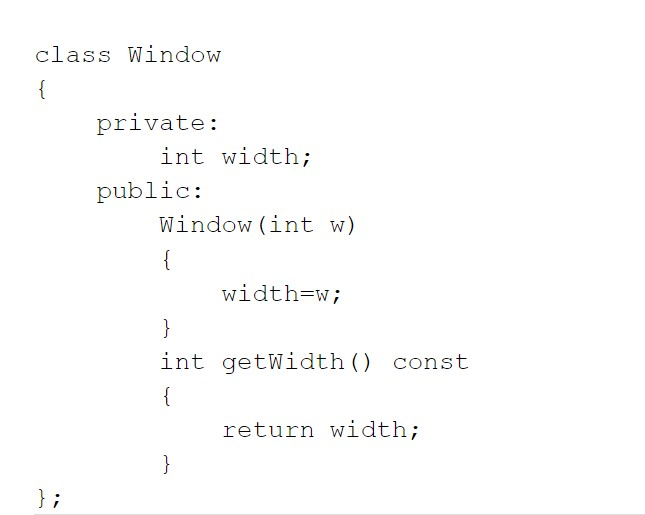 Solved Please help! Assume the existence of a Window class | Chegg.com Solved Please help! Assume the existence of a Window class | Chegg.com