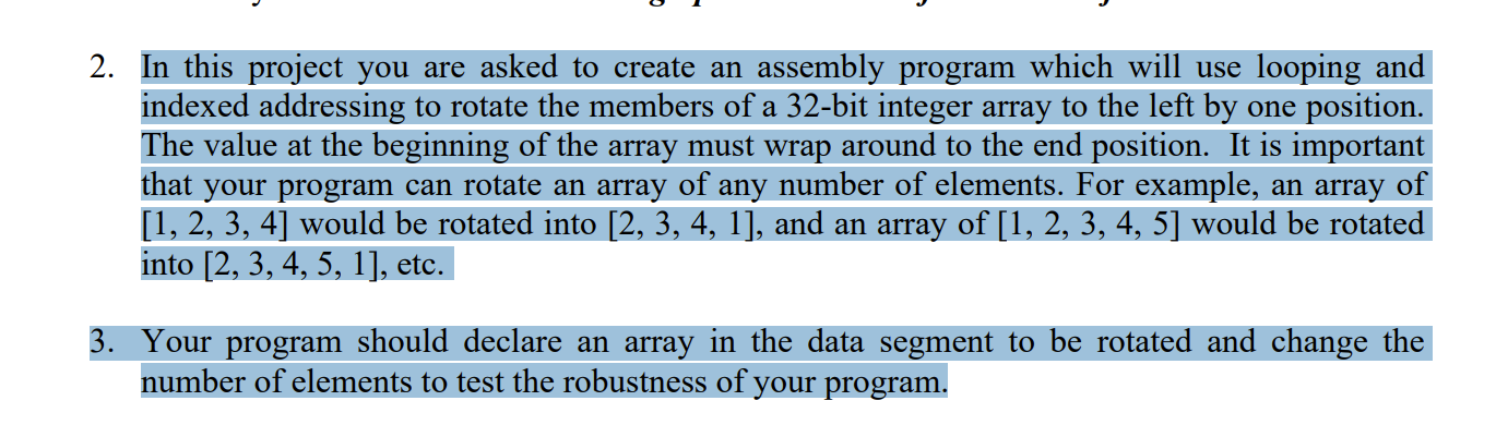 Solved need help making this in assembly language. I am | Chegg.com