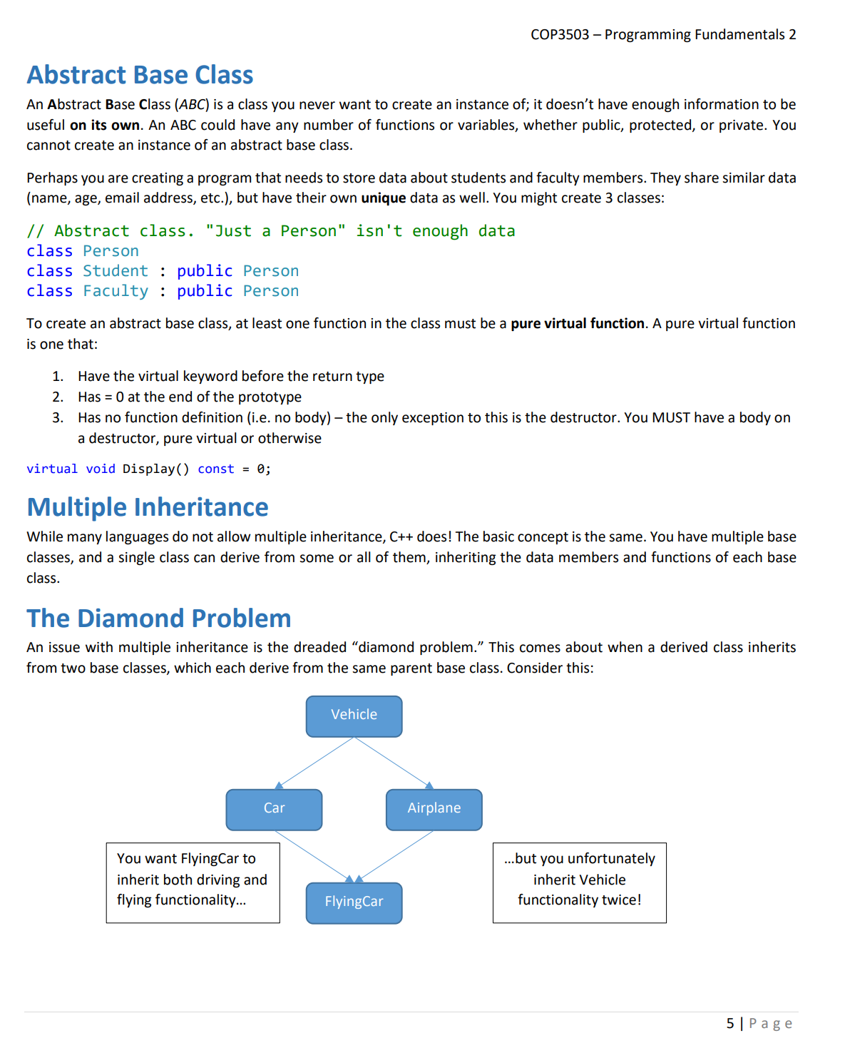 2D Shapes The classes derived from Shape2D are going | Chegg.com