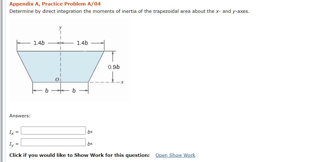 Solved Appendix A, Practice Problem A/04 Determine by direct | Chegg.com