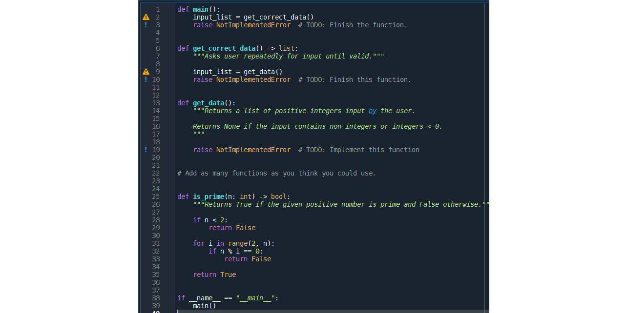 Solved Write a Python program that takes a list L of | Chegg.com