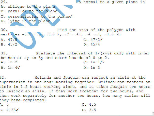Solved MATH PROBLEMS. Can you answer all of these, and I | Chegg.com