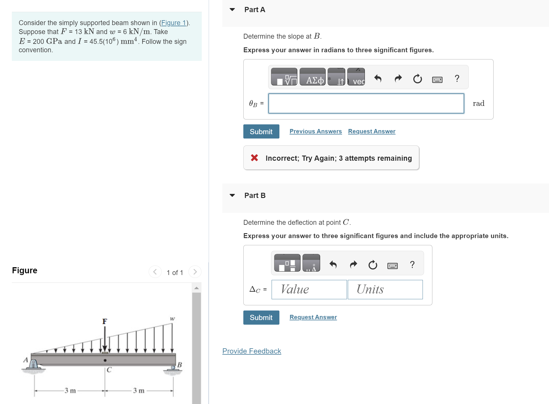 Solved Consider the simply supported beam shown | Chegg.com