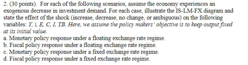 Solved If you could also explain why the following variables | Chegg.com