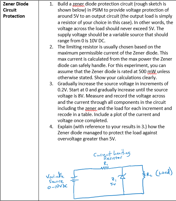 Solved OPERATIONAL AMPLIFIERS AND PROTECTION CIRCUITS Build | Chegg.com Solved OPERATIONAL AMPLIFIERS AND PROTECTION CIRCUITS Build | Chegg.com