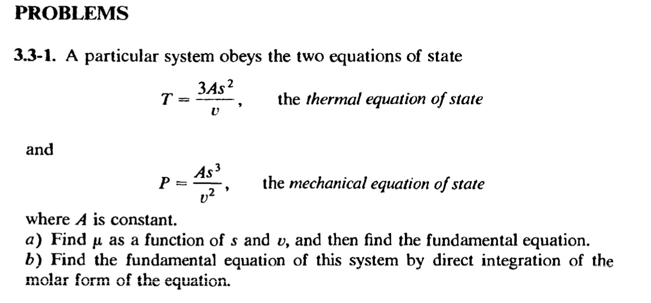 Solved PROBLEMS 3.3-1. A particular system obeys the two | Chegg.com
