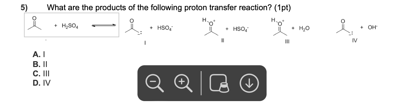 Solved What are the products of the following proton | Chegg.com